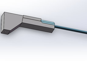 45° FA -MT V Groove Linear Fiber Array | MEISU